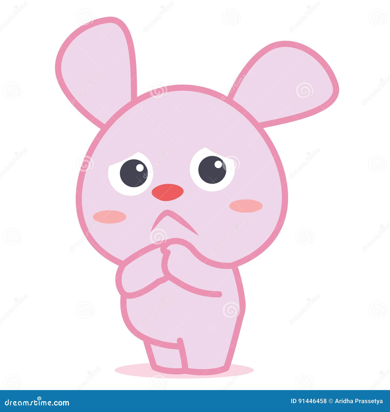 Sad Bunny Clipart