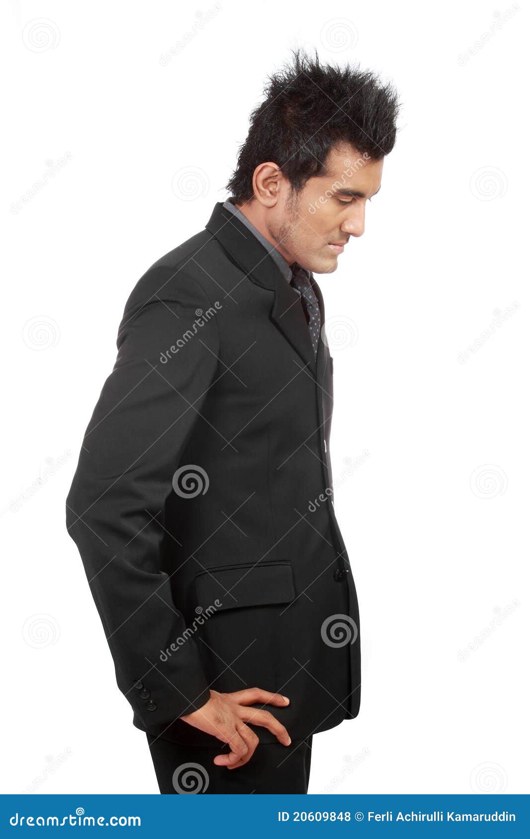 Sad business man stock photo. Image of headache, human - 20609848