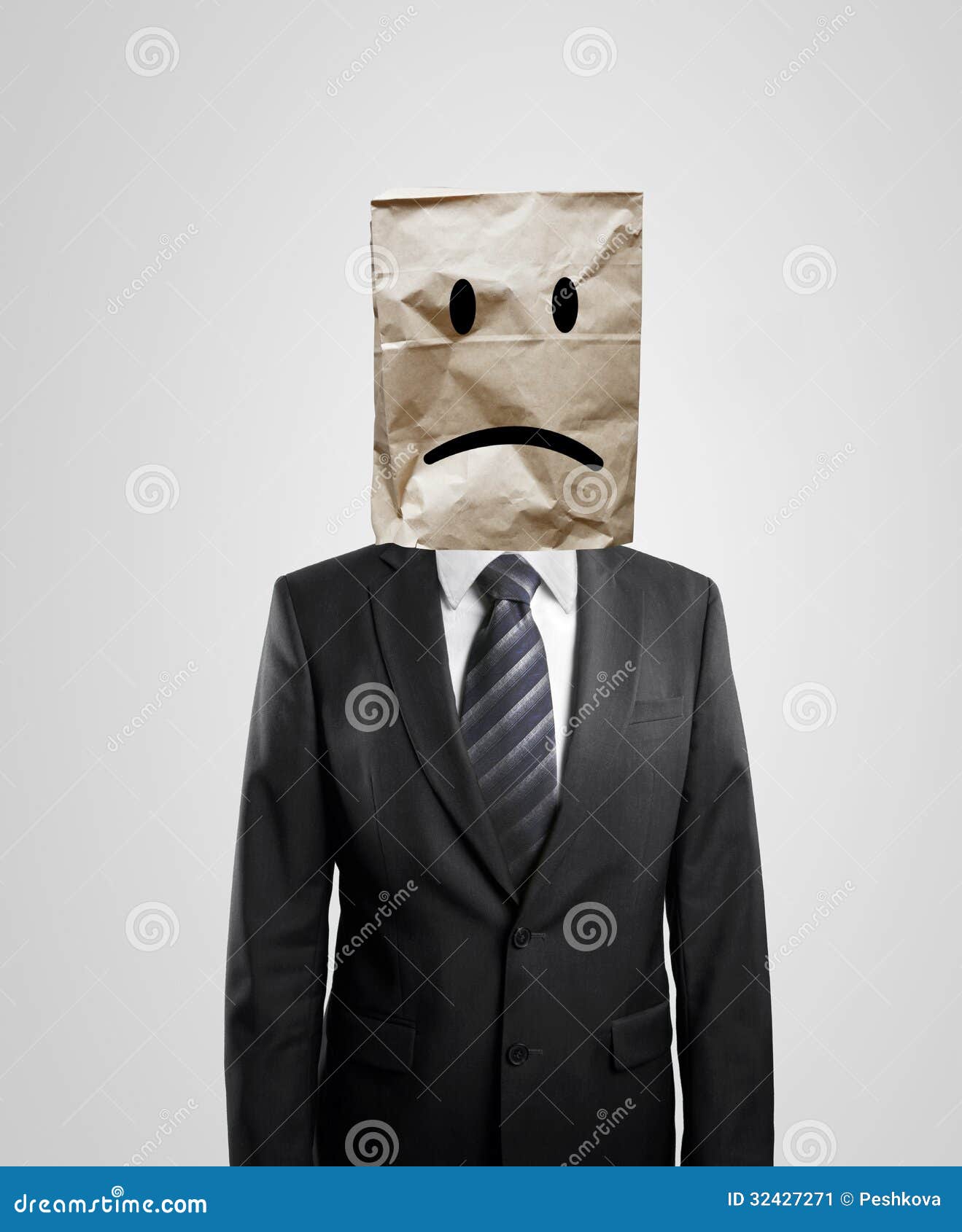 Sad businessman stock image. Image of elegant, attractive - 32427271