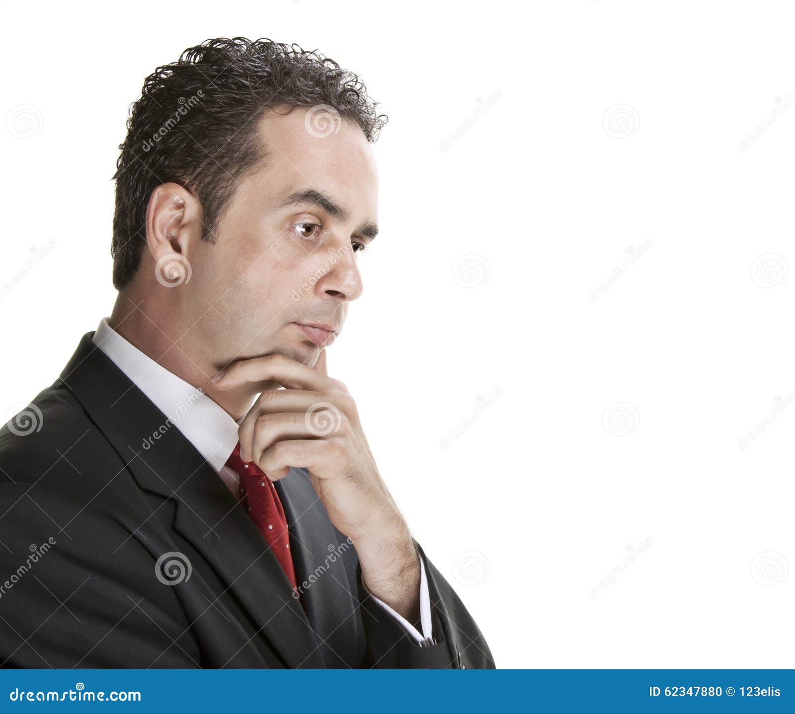Sad Businessman stock photo. Image of person, principal - 62347880