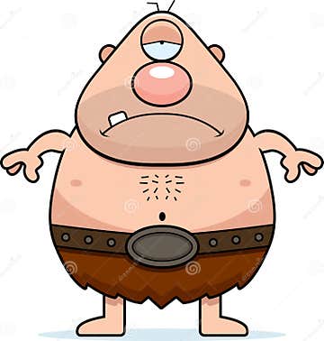 Sad Cartoon Cyclops stock vector. Illustration of vector - 51421930