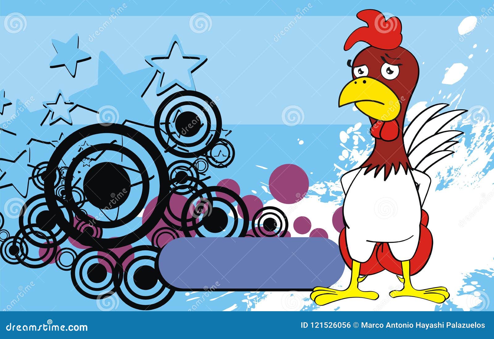 Sad Chicken Boxing Cartoon Expression Background Stock Vector ... Sad Chicken Boxing Cartoon Expression Background Stock Vector ...