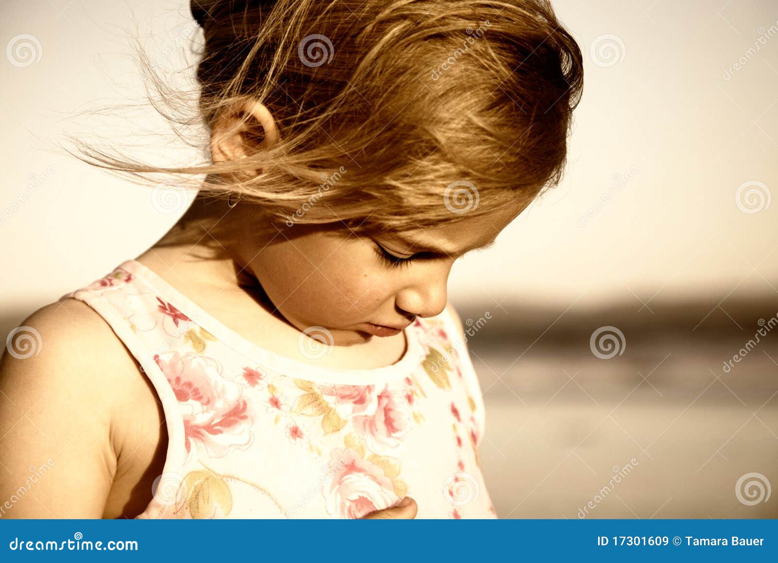 Sad child stock image. Image of little, nature, face - 17301609