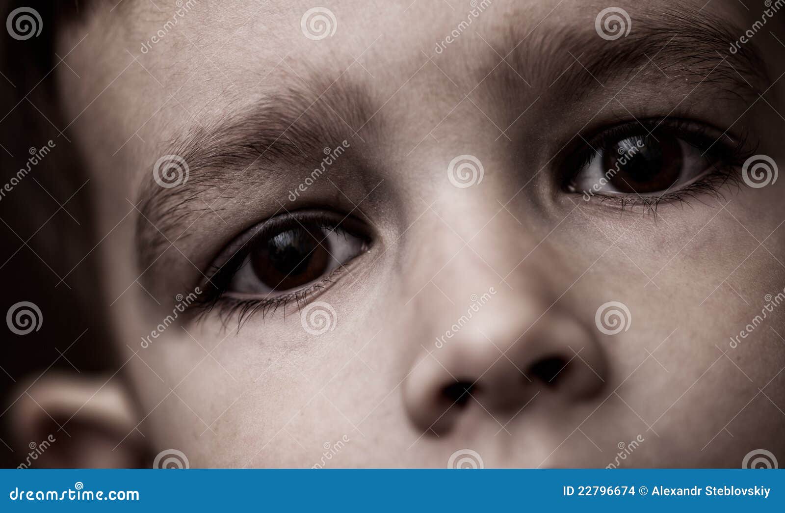 Sad child stock photo. Image of conceptual, child, expression - 22796674