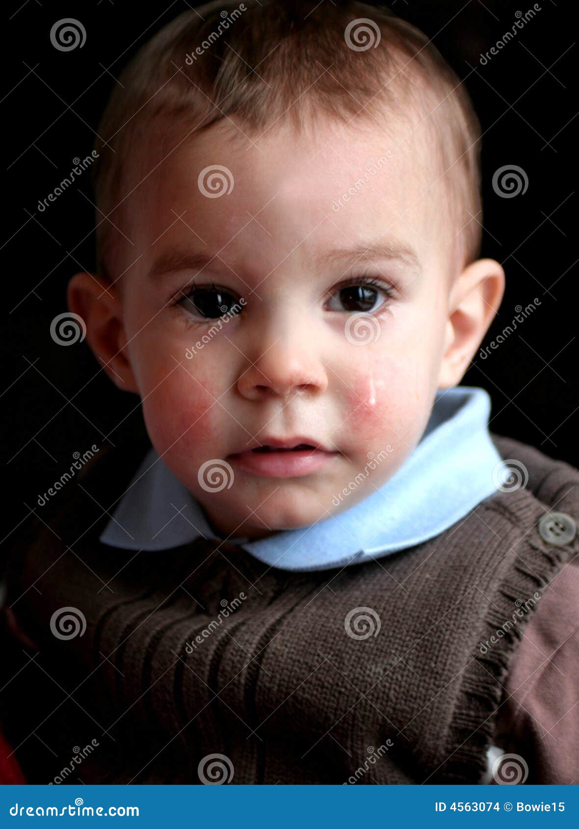 Sad child stock photo. Image of tear, childhood, unhappy - 4563074