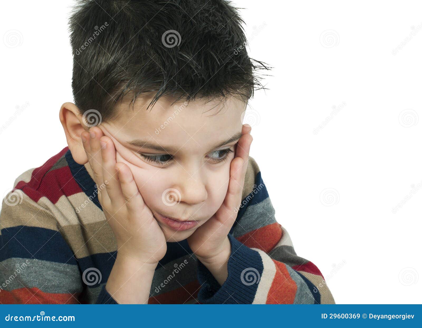 Sad child has problems stock image. Image of alone, family - 29600369