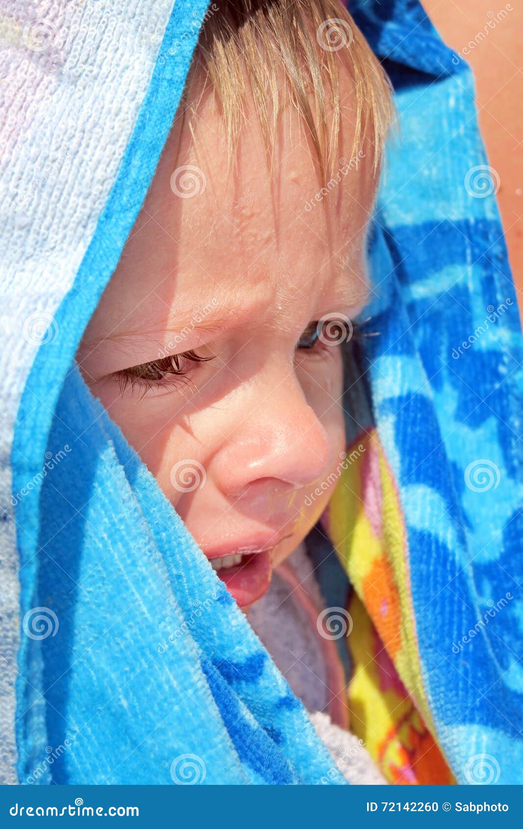 Sad Child outdoor stock photo. Image of closeup, outdoor - 72142260