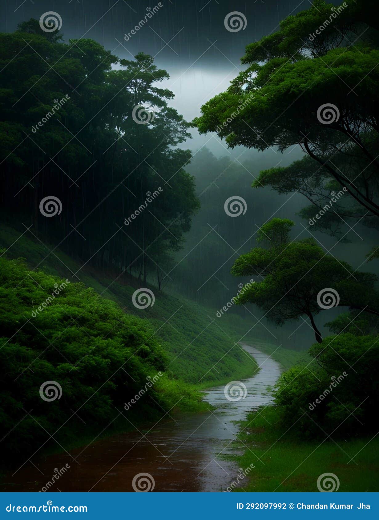 Sad Cloud is Crying with His Emotion. Stock Illustration - Illustration ...