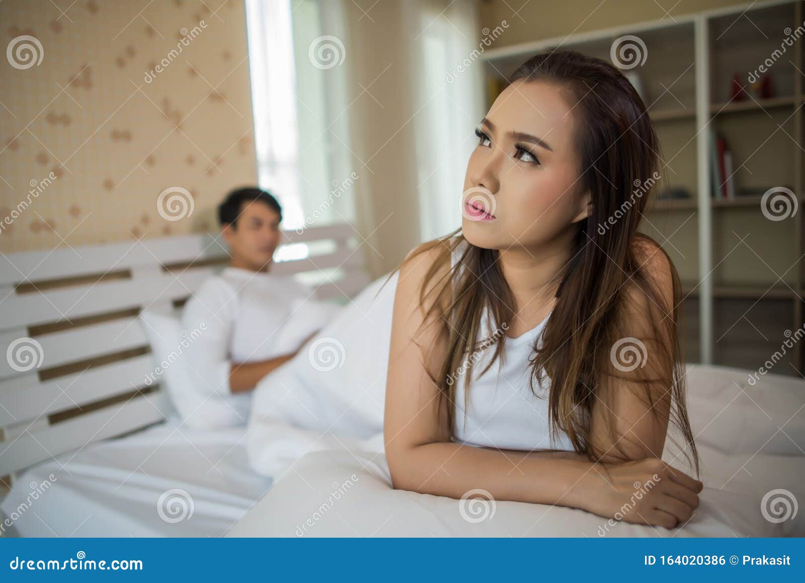 Sad Couple Having in Relationship Stock Photo - Image of young ...