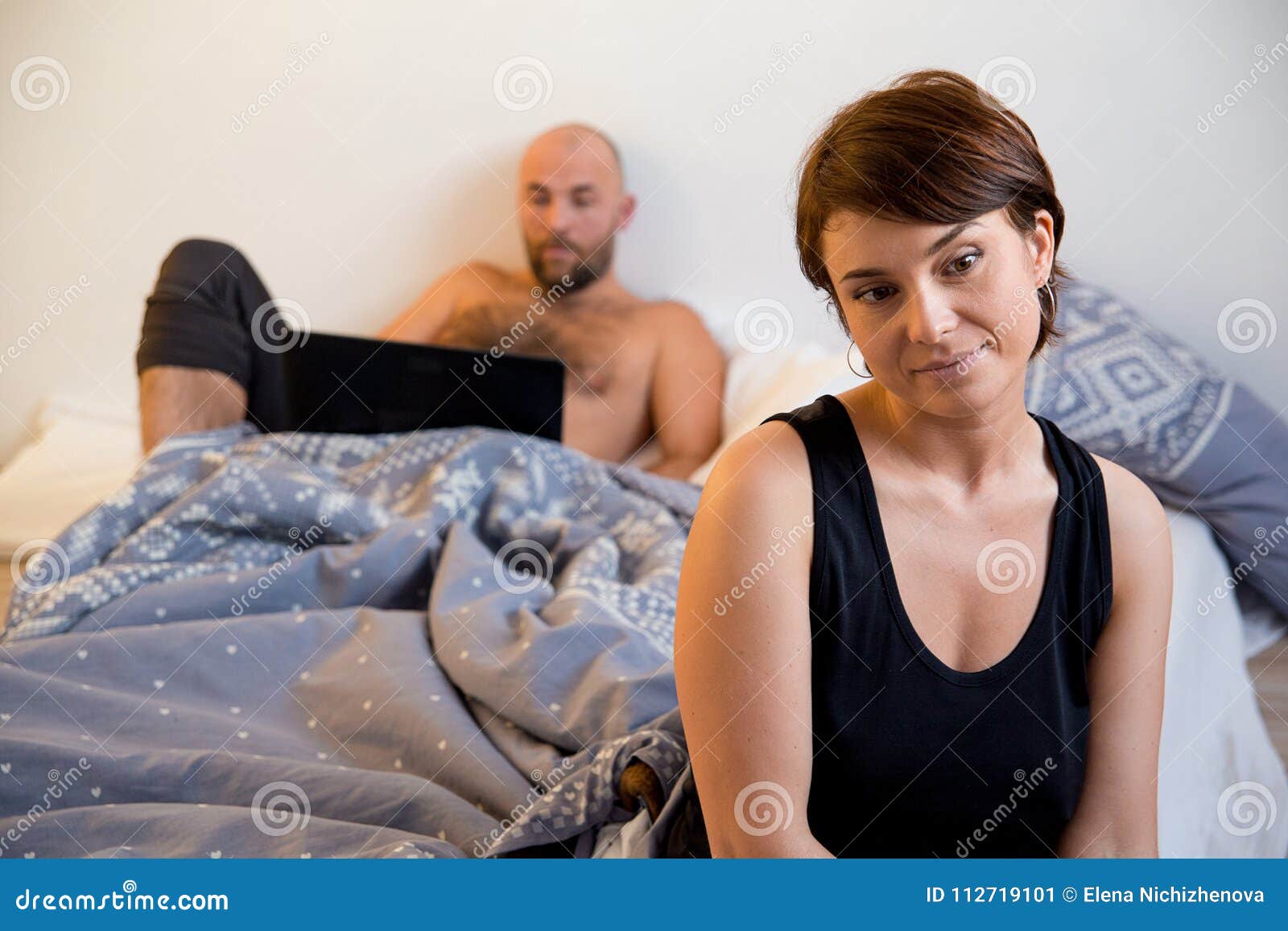 Sad Couple Having Relationship Problems Stock Image Image Of Couple