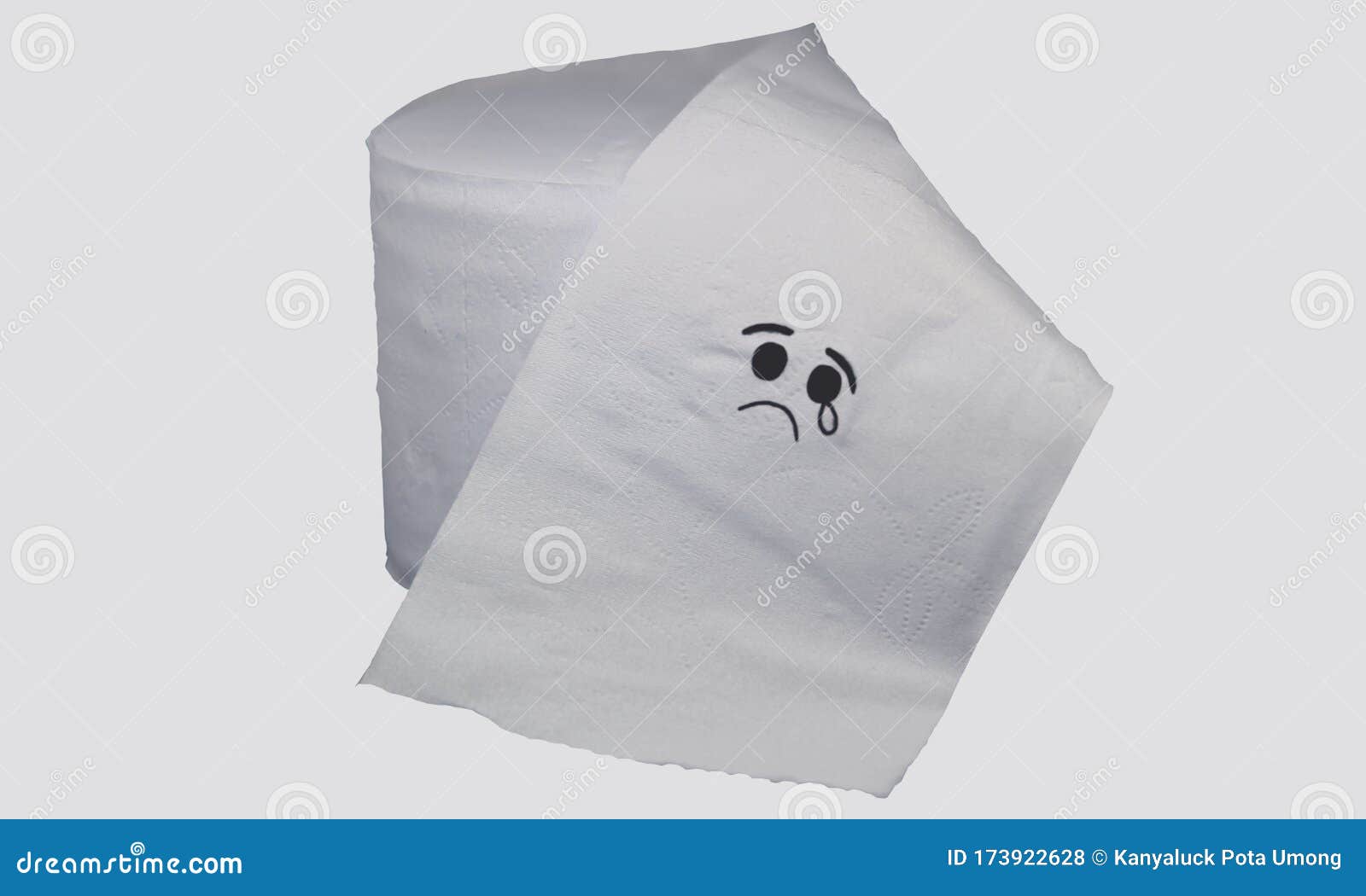 Emotions on tissue paper stock illustration. Illustration of graphic ...