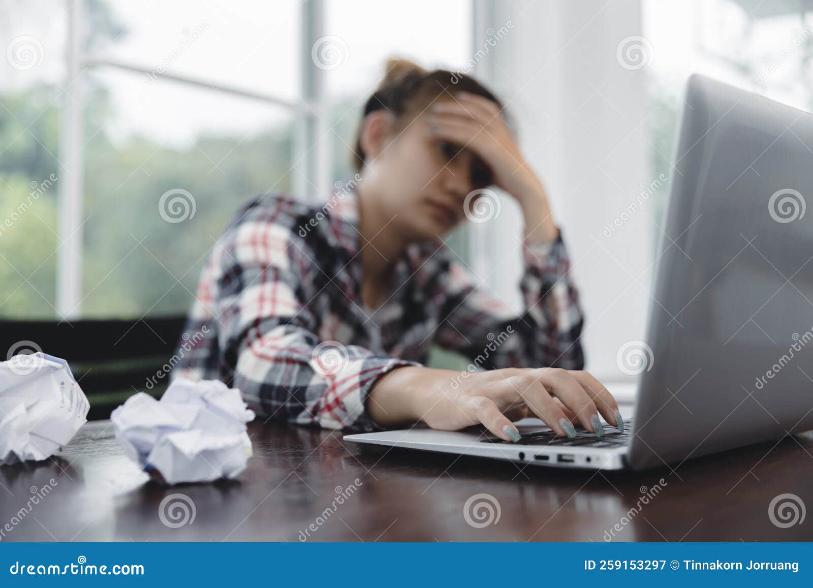 Stress Failure Depression Pressure Panic Concept Royalty-Free Stock ...