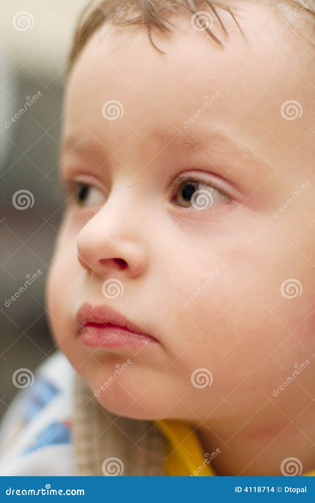 Sad depressive tired child stock photo. Image of childhood - 4118714