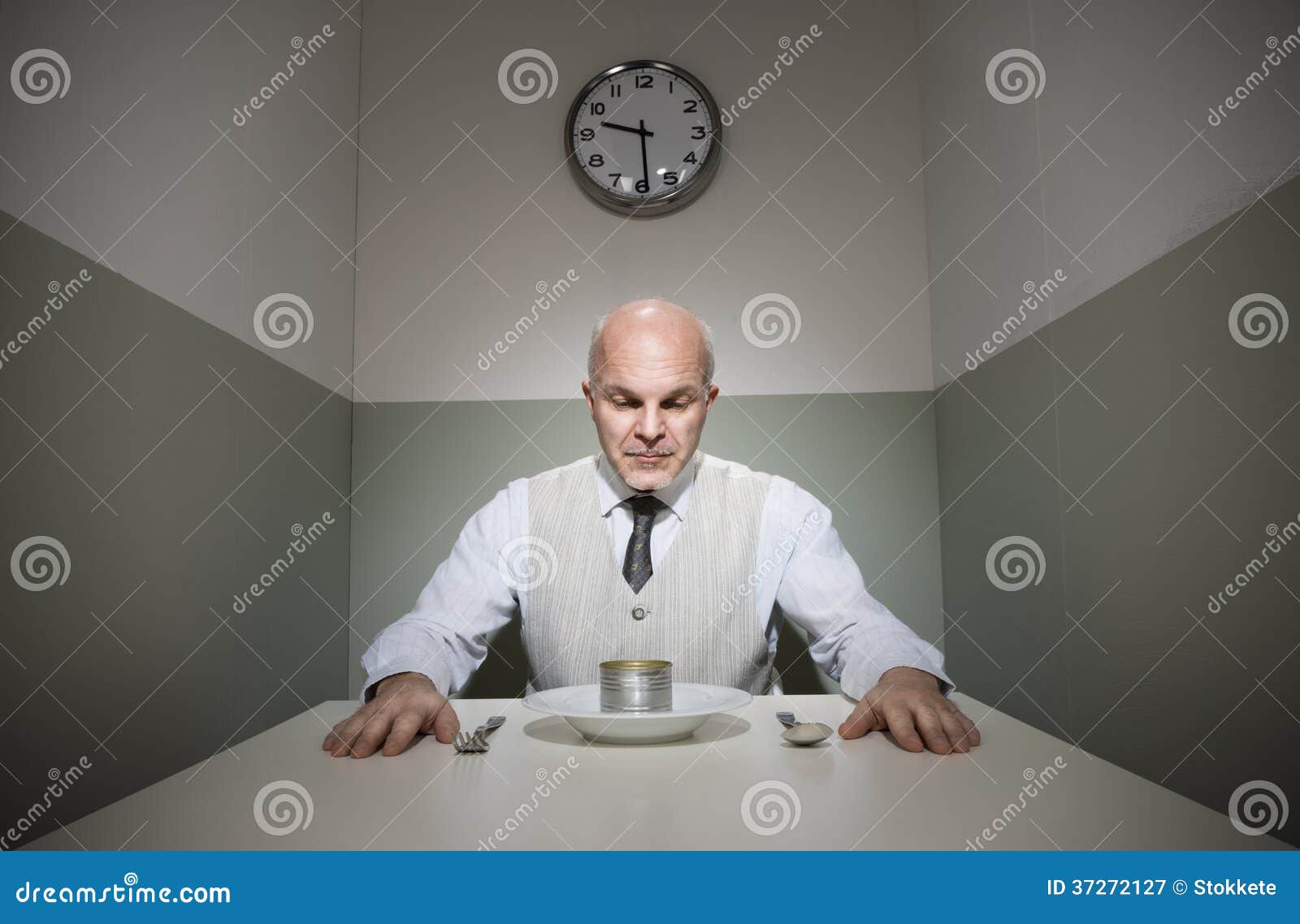 Sad Family Eating Dinner