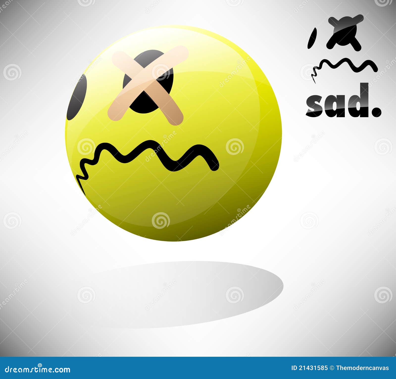 Despair Emoticon Cartoon Vector | CartoonDealer.com #179809077
