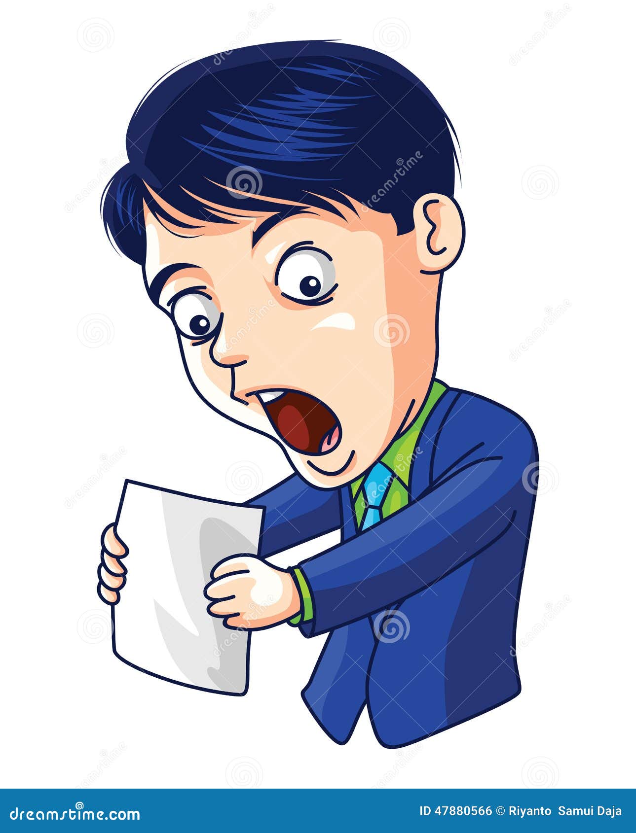 Sad Employee stock vector. Illustration of isolated, stress - 47880566