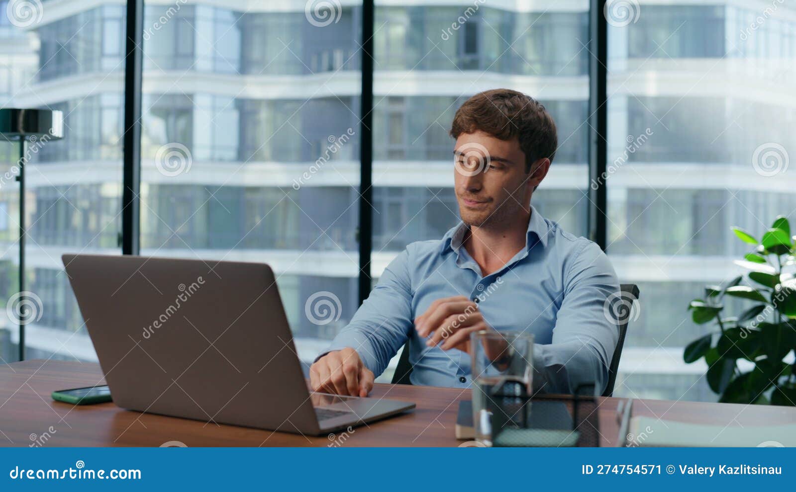 Sad Entrepreneur Disappointed Work Failure Closeup. Manager Thinking ...