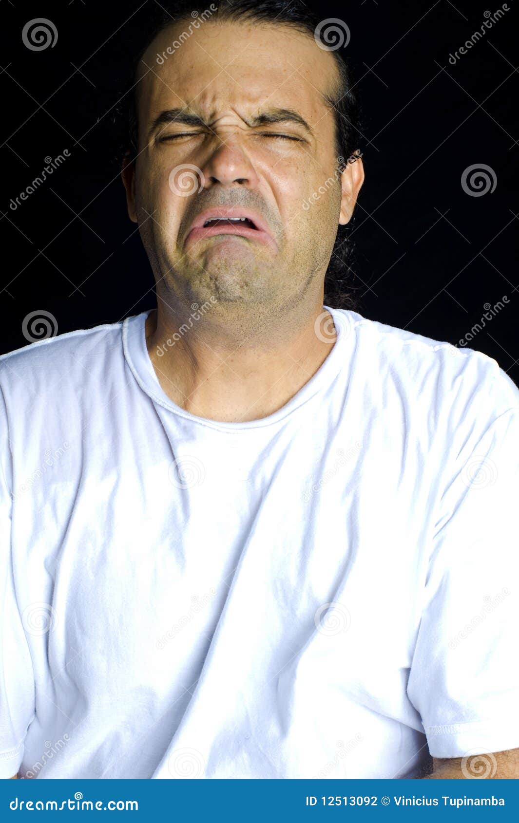 Sad Expression stock photo. Image of handsome, white - 12513092