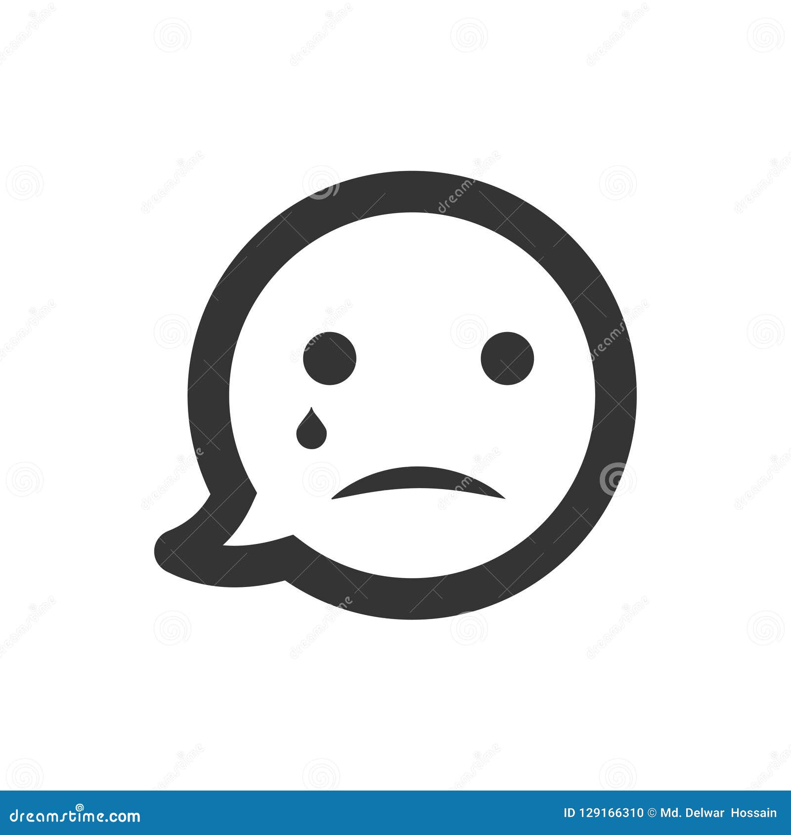 Sad Face Icon