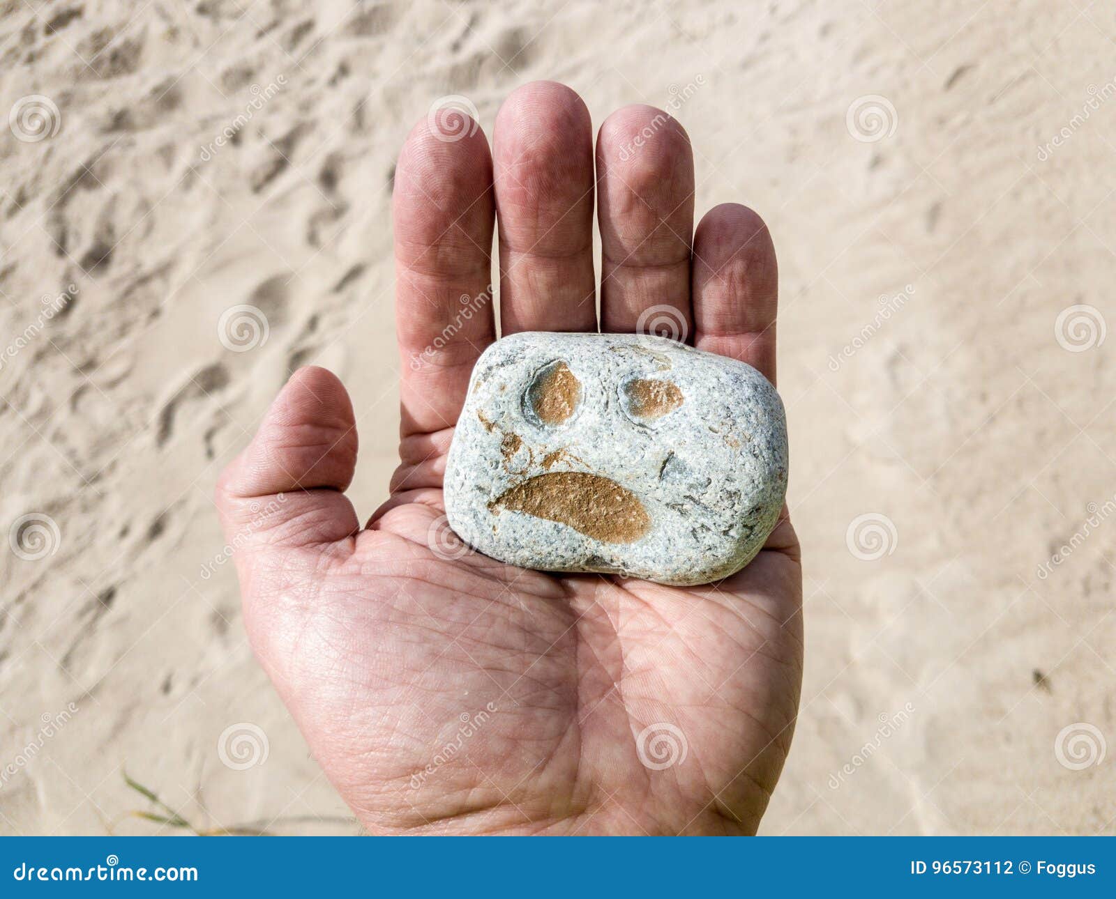 Sad face stock photo. Image of frenzy, stone, fury, melancholy - 96573112