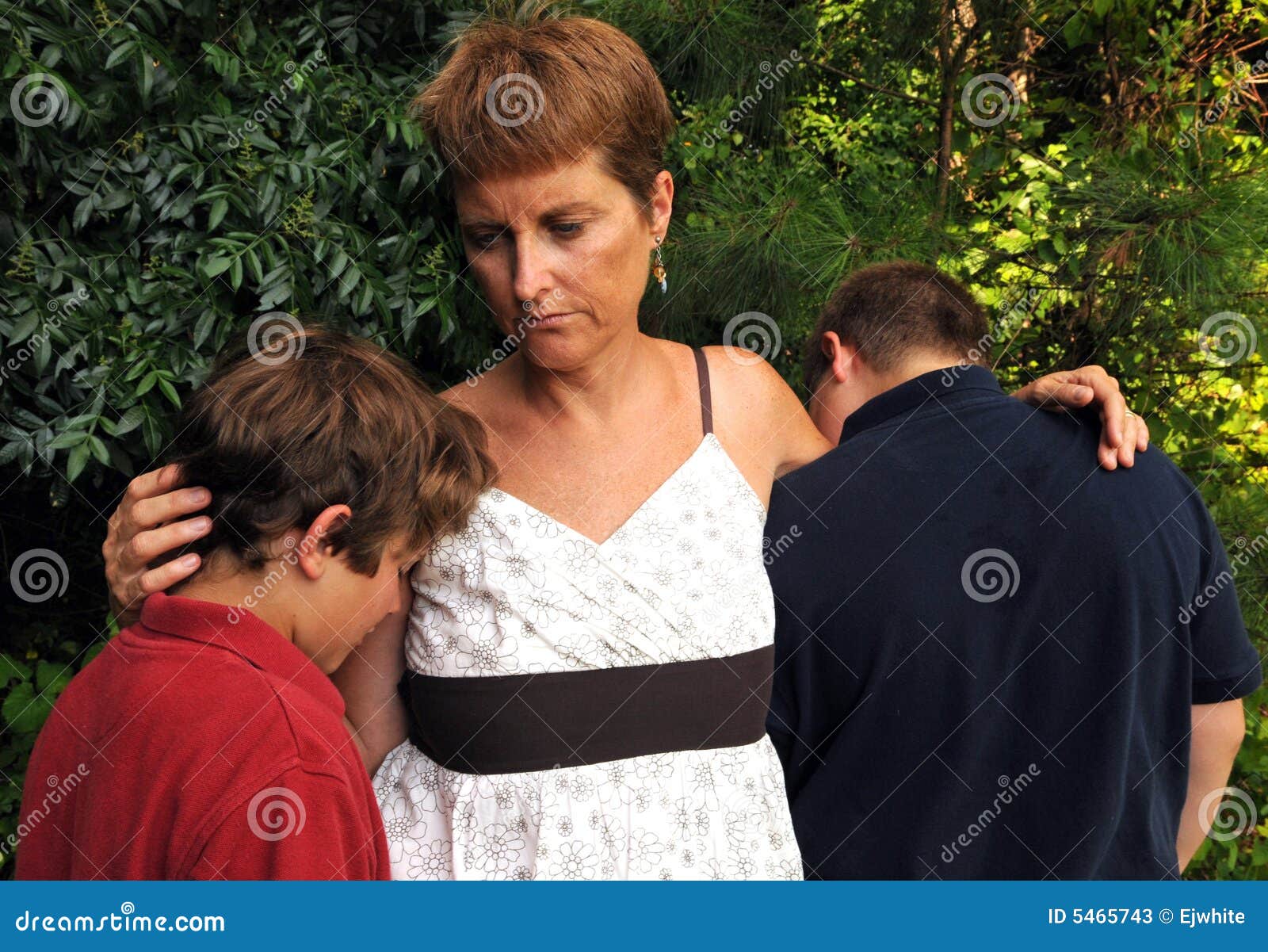 Sad family stock image. Image of funeral, crying, friendship - 5465743
