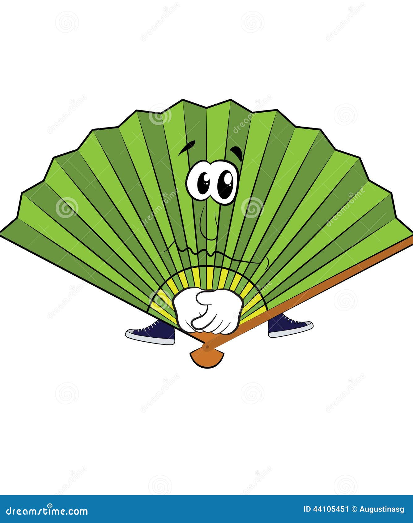 Sad fan cartoon stock illustration. Illustration of depress - 44105451