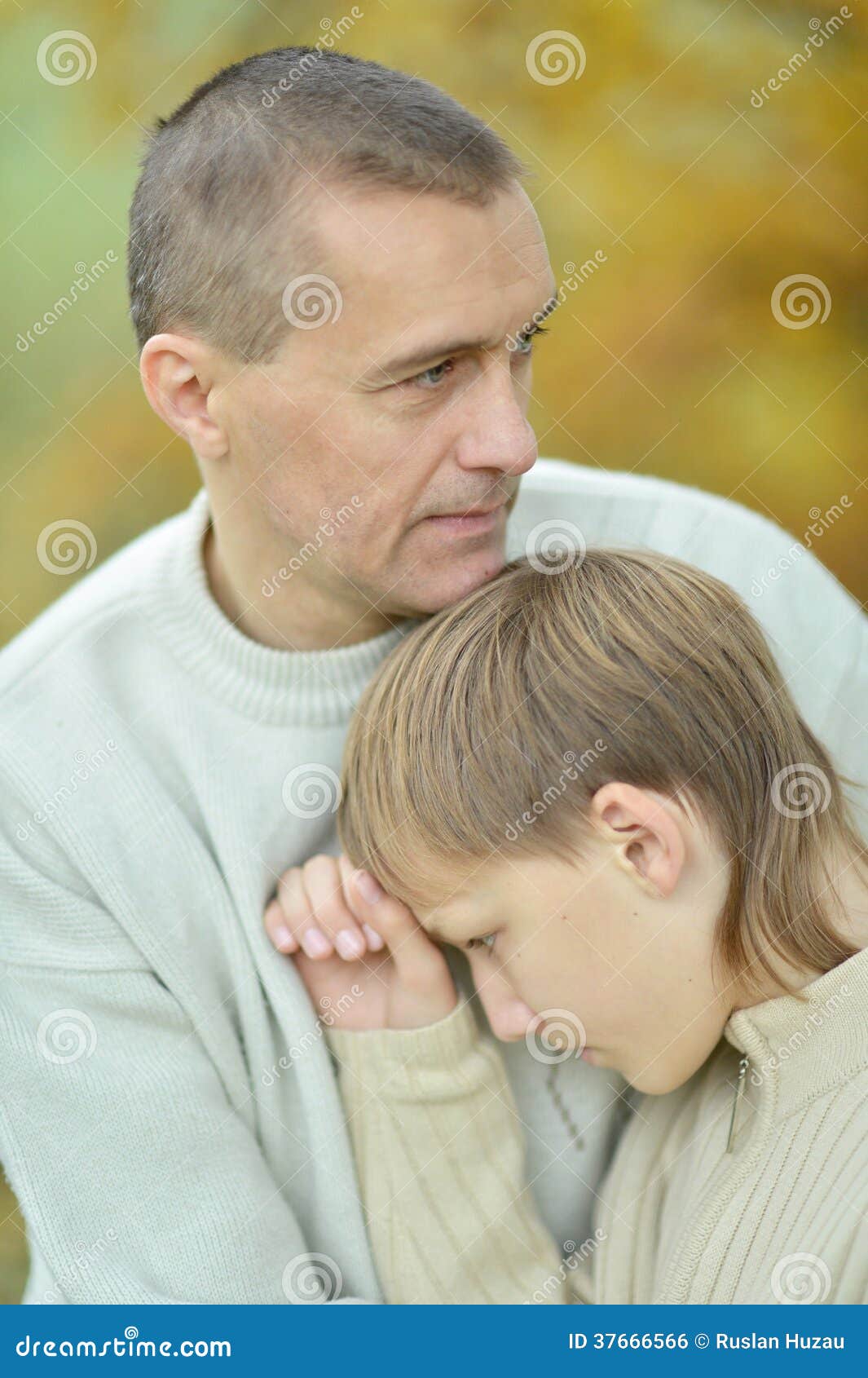 Sad father and boy stock photo. Image of active, feelings - 37666566