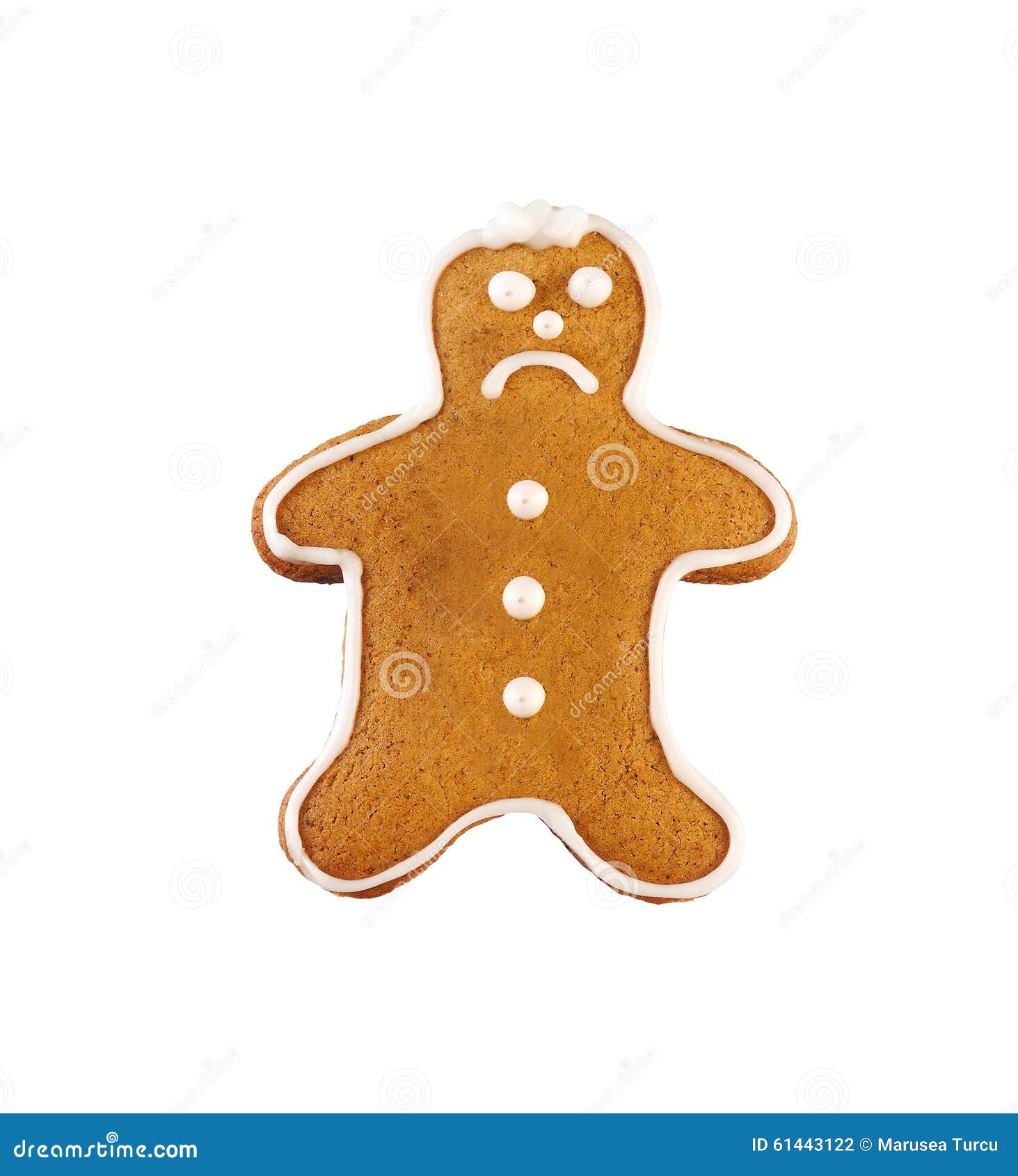 Sad Gingerbread Man