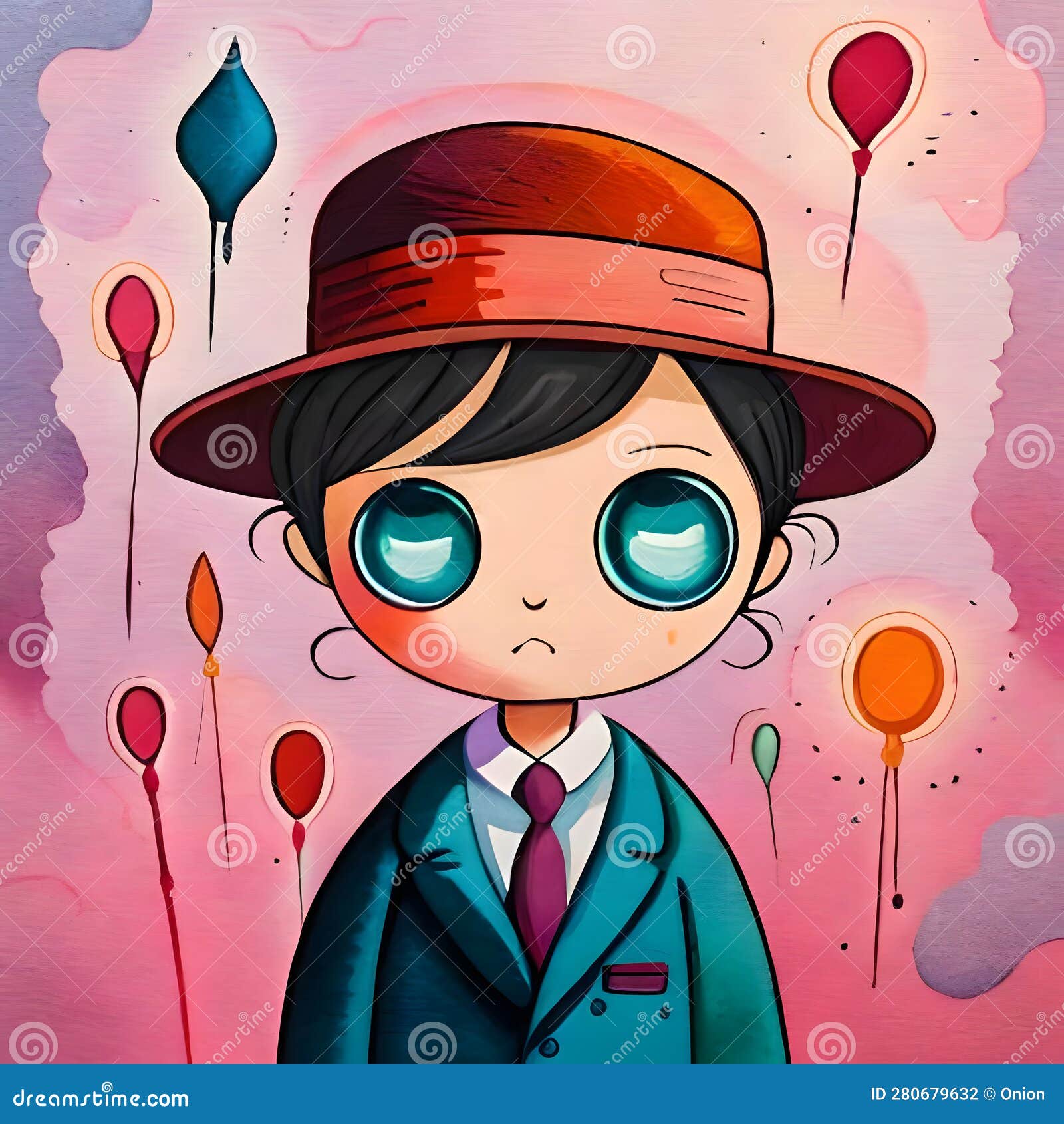 Sad Girl Feeling Withdrawn - Ai Generated Image Stock Illustration ...