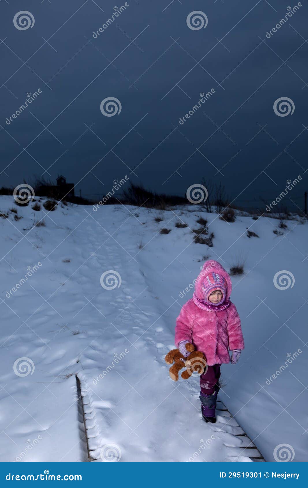 Sad Girl Walking Away From Boy