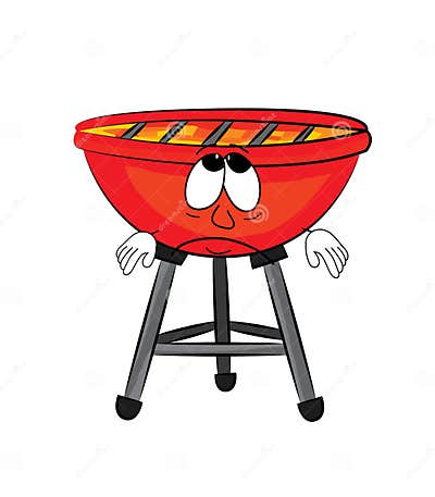 Sad grill cartoon stock illustration. Illustration of lonely - 49313441