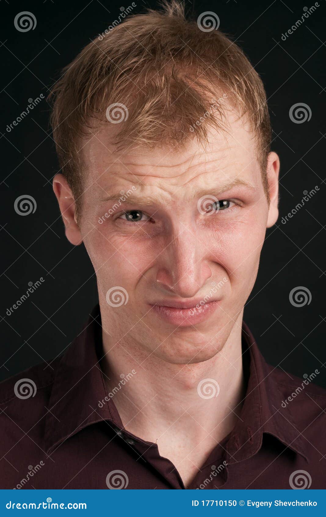 Sad guy stock photo. Image of disappointment, adult, model - 17710150