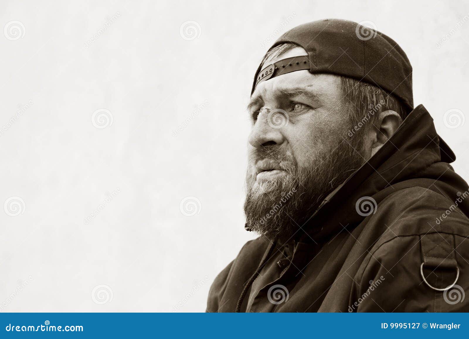 Sad homeless man stock image. Image of poor, depression - 9995127