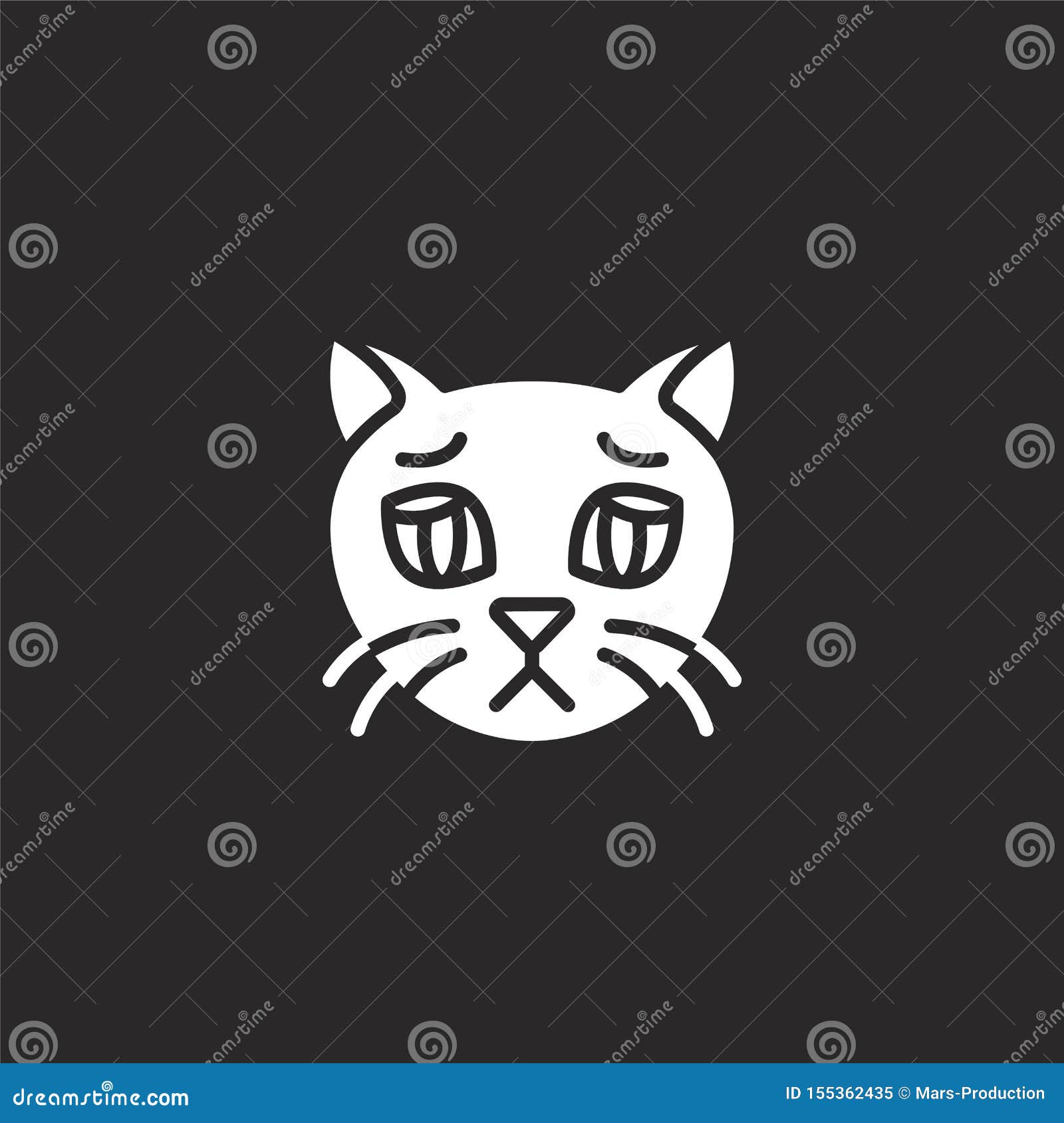 Sad Icon. Filled Sad Icon for Website Design and Mobile, App ...