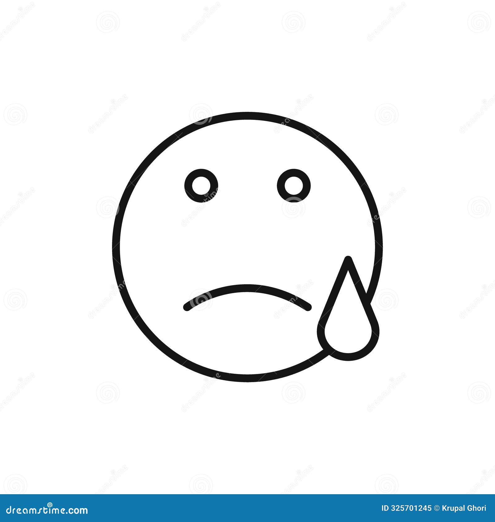 Sad Icon Vector Set Collection for Web Stock Illustration ...