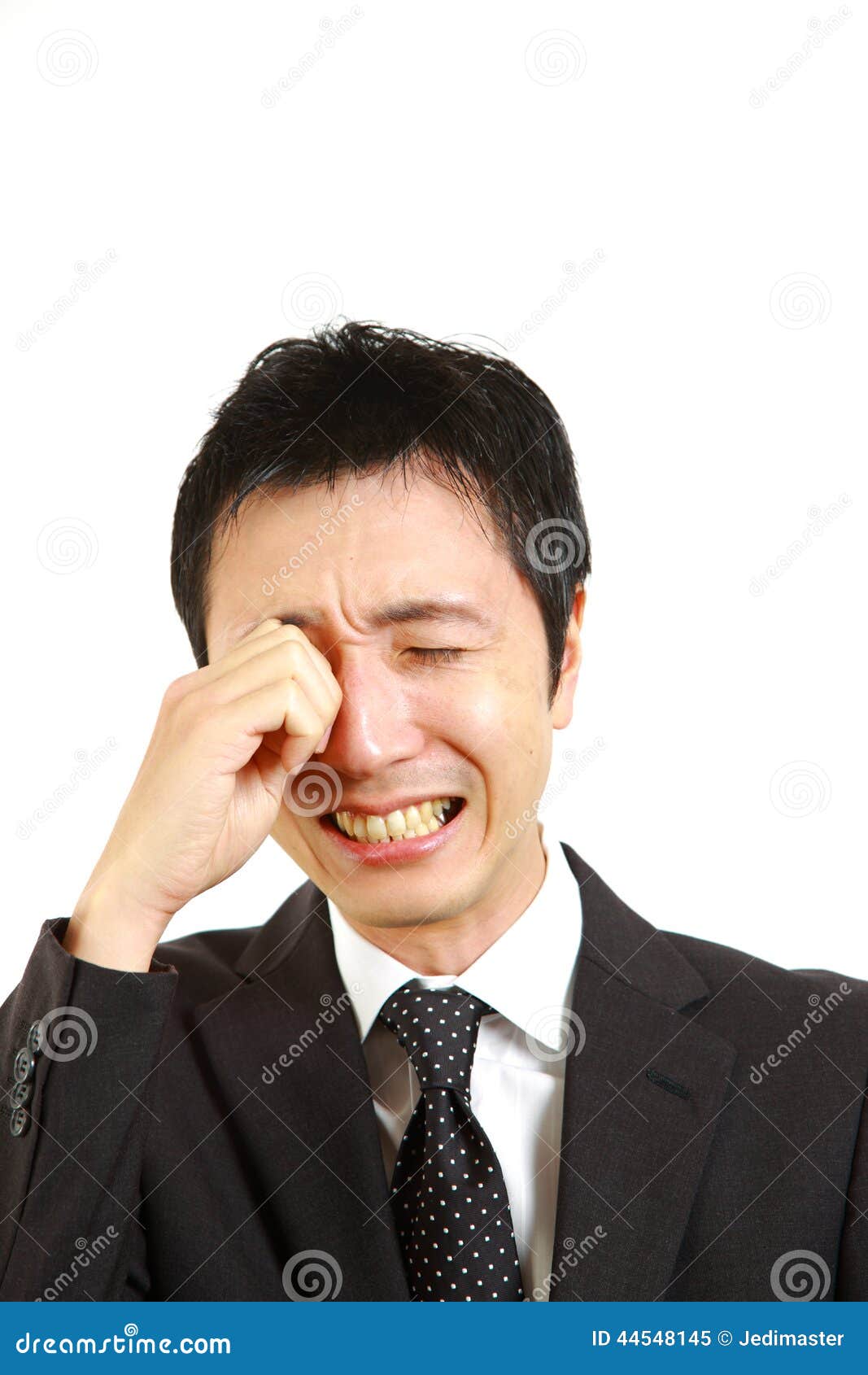 Sad Japanese businessman stock image. Image of asian - 44548145