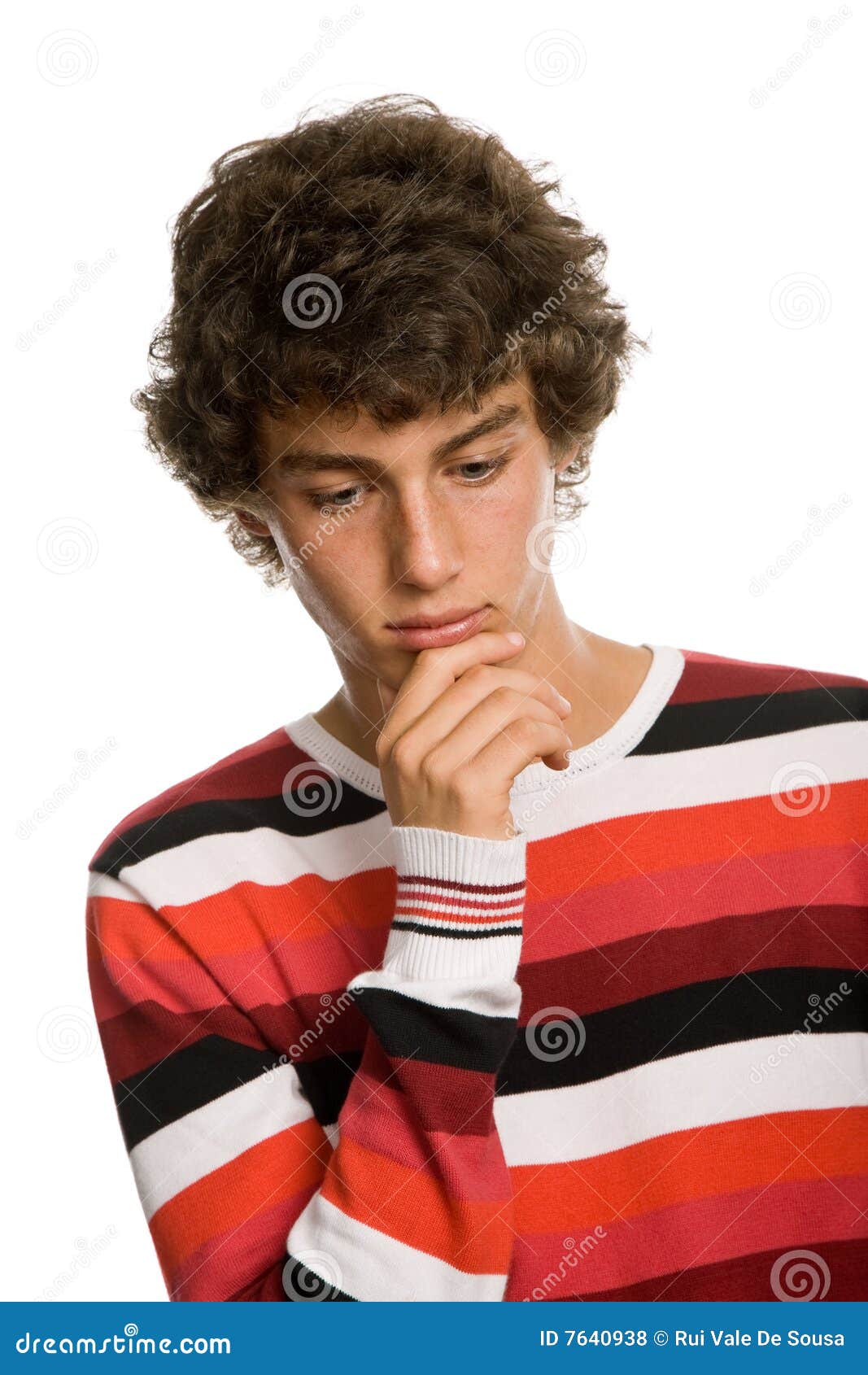 Sad kid stock photo. Image of model, depressed, alone - 7640938