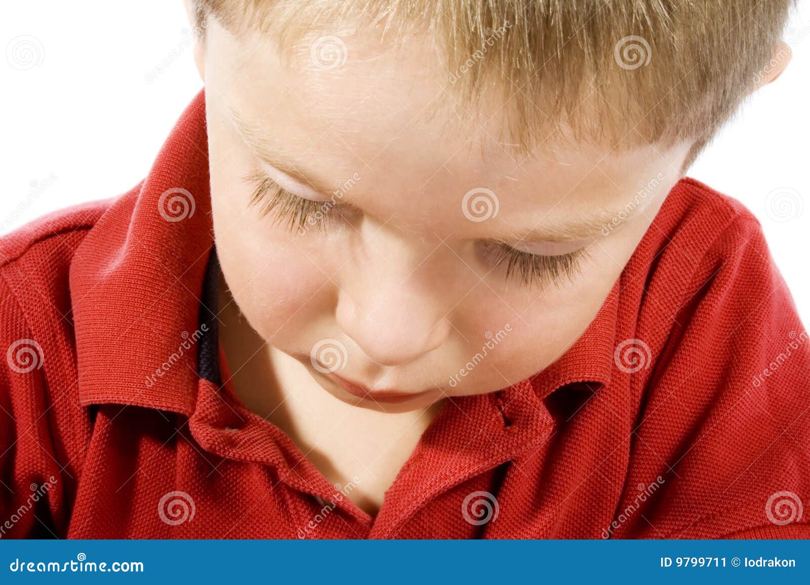 Sad Kid stock image. Image of face, portrait, grief, problem - 9799711