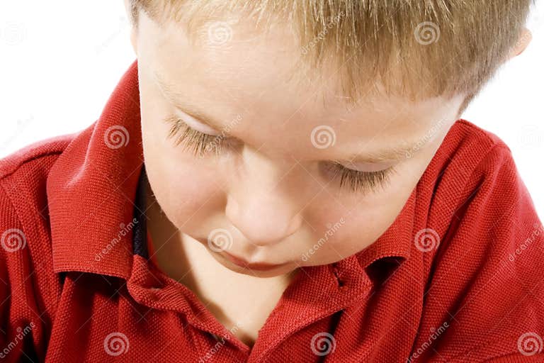 Sad Kid stock image. Image of face, portrait, grief, problem - 9799711