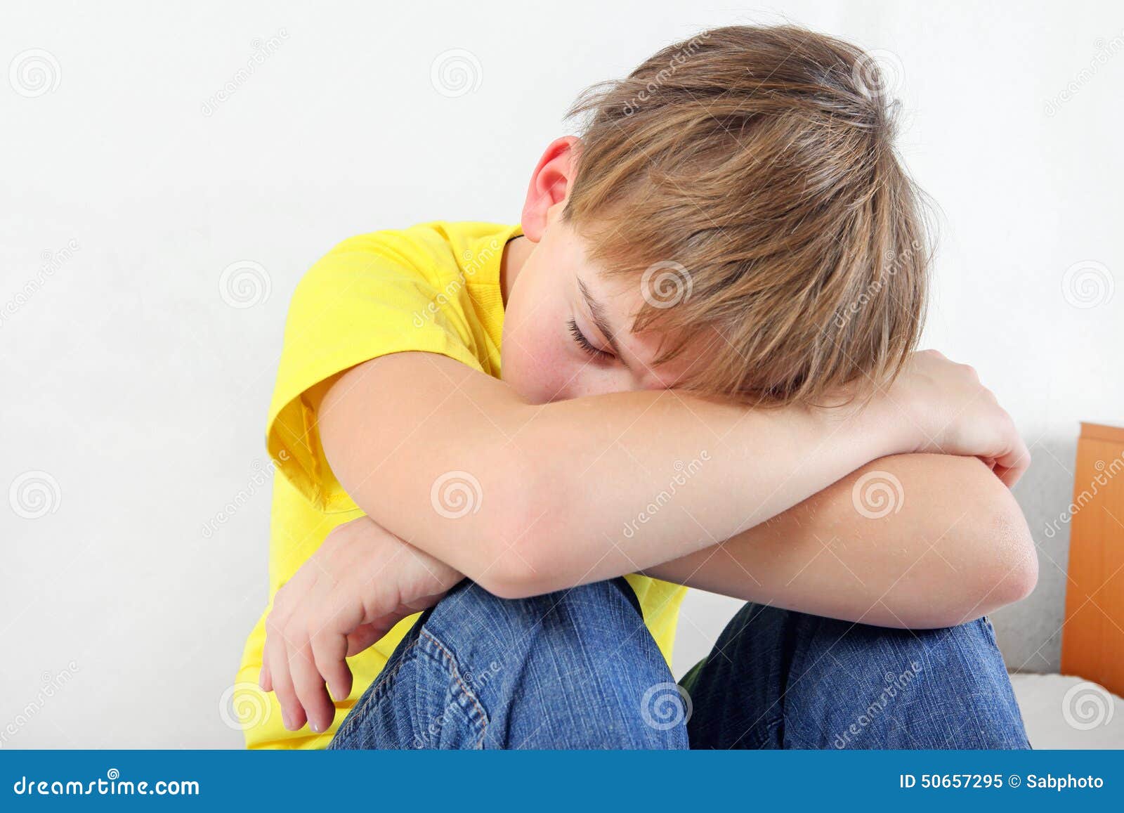 Sad Kid at the Home stock image. Image of solitude, person - 50657295