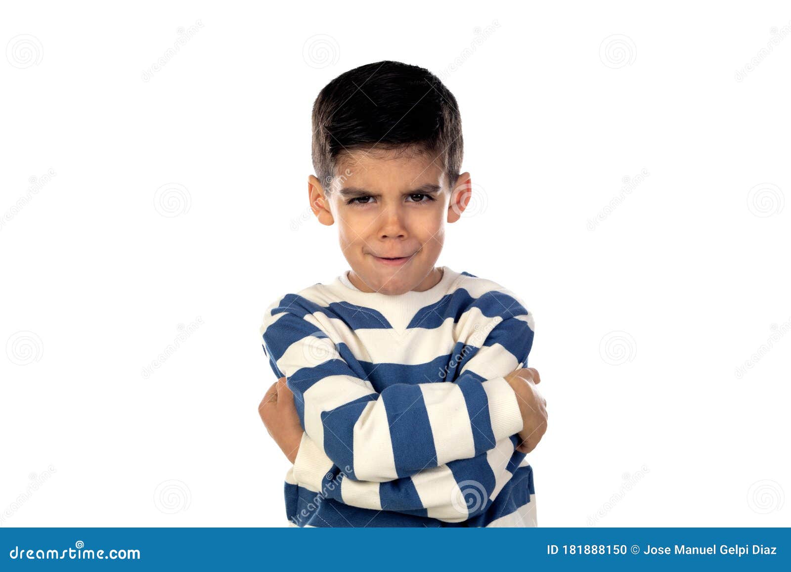 Sad latin child stock photo. Image of healthy, child - 181888150