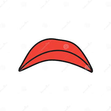Sad Lips Expression Icon Design Template Vector Isolated Stock Vector ...