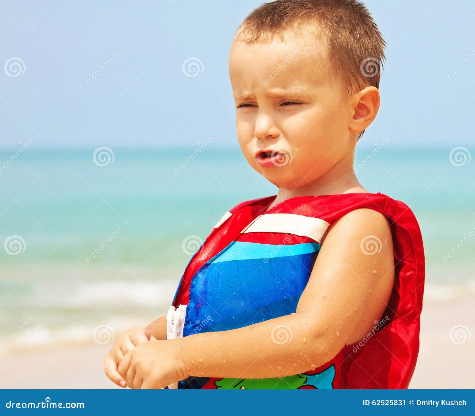 Sad little boy stock image. Image of portrait, emotion - 62525831