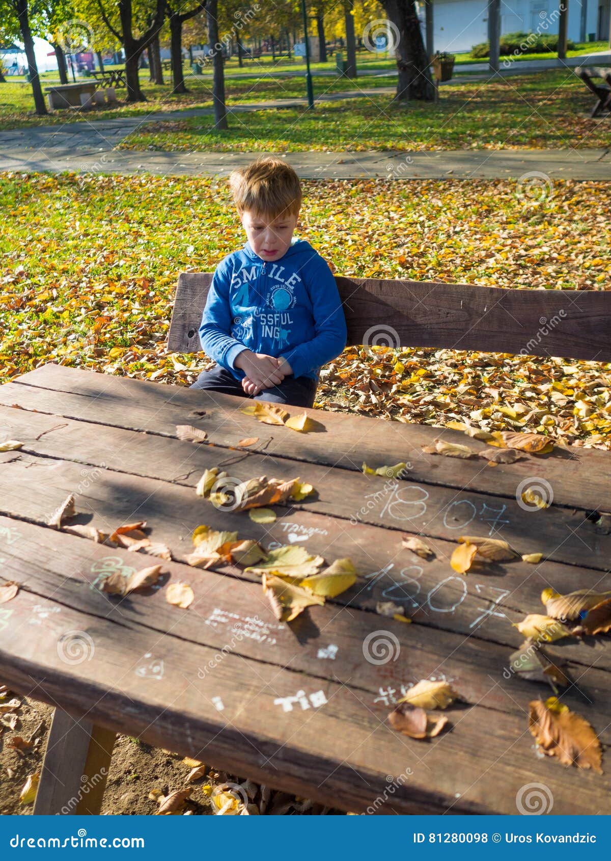Sad little boy stock photo. Image of expression, loneliness - 81280098