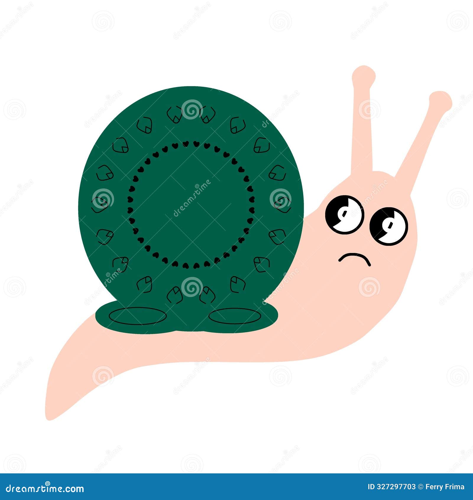 Snail Vector Silhouette Black | CartoonDealer.com #274214605