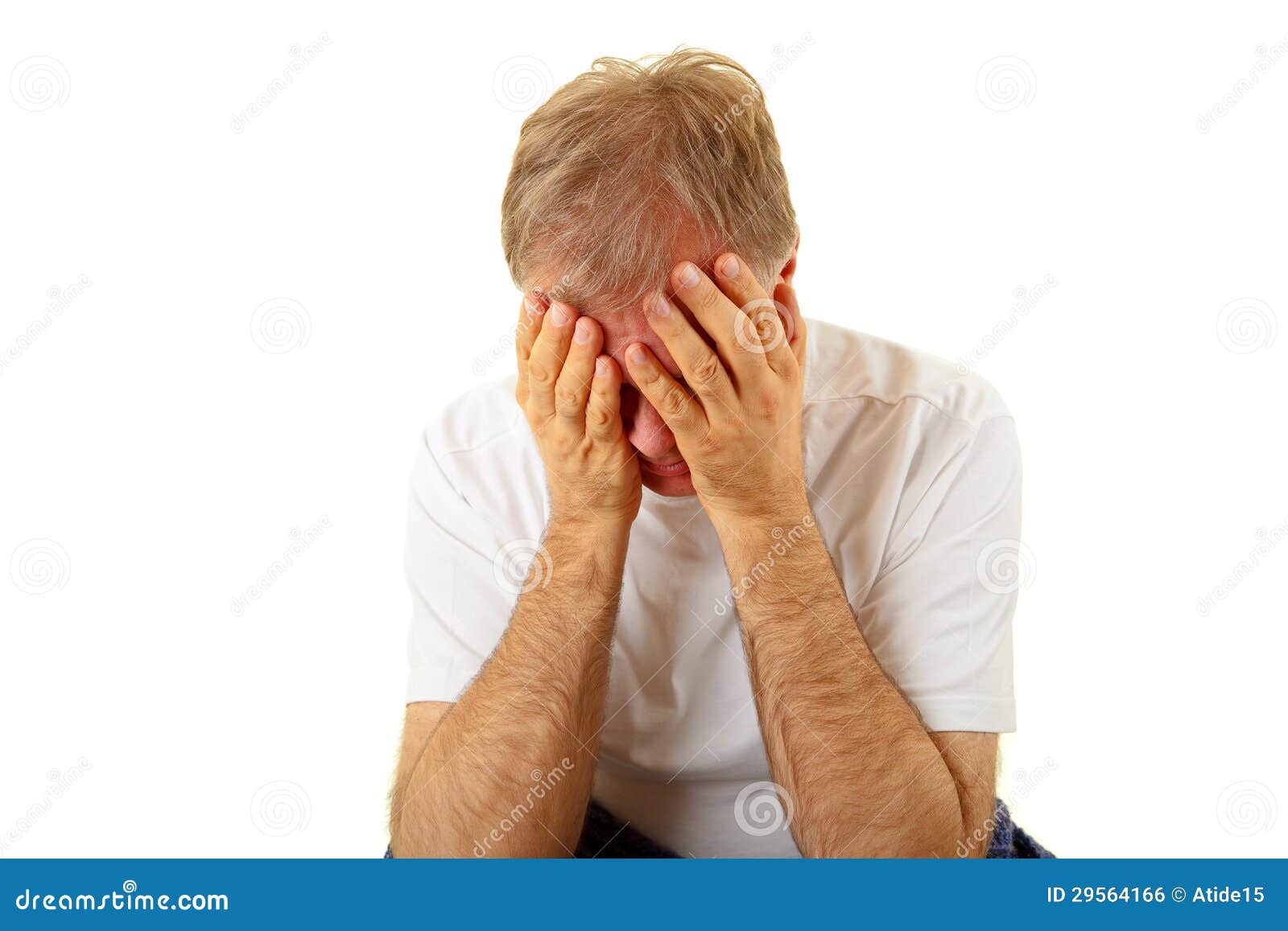 Sad man stock photo. Image of human, lonely, adult, despair - 29564166
