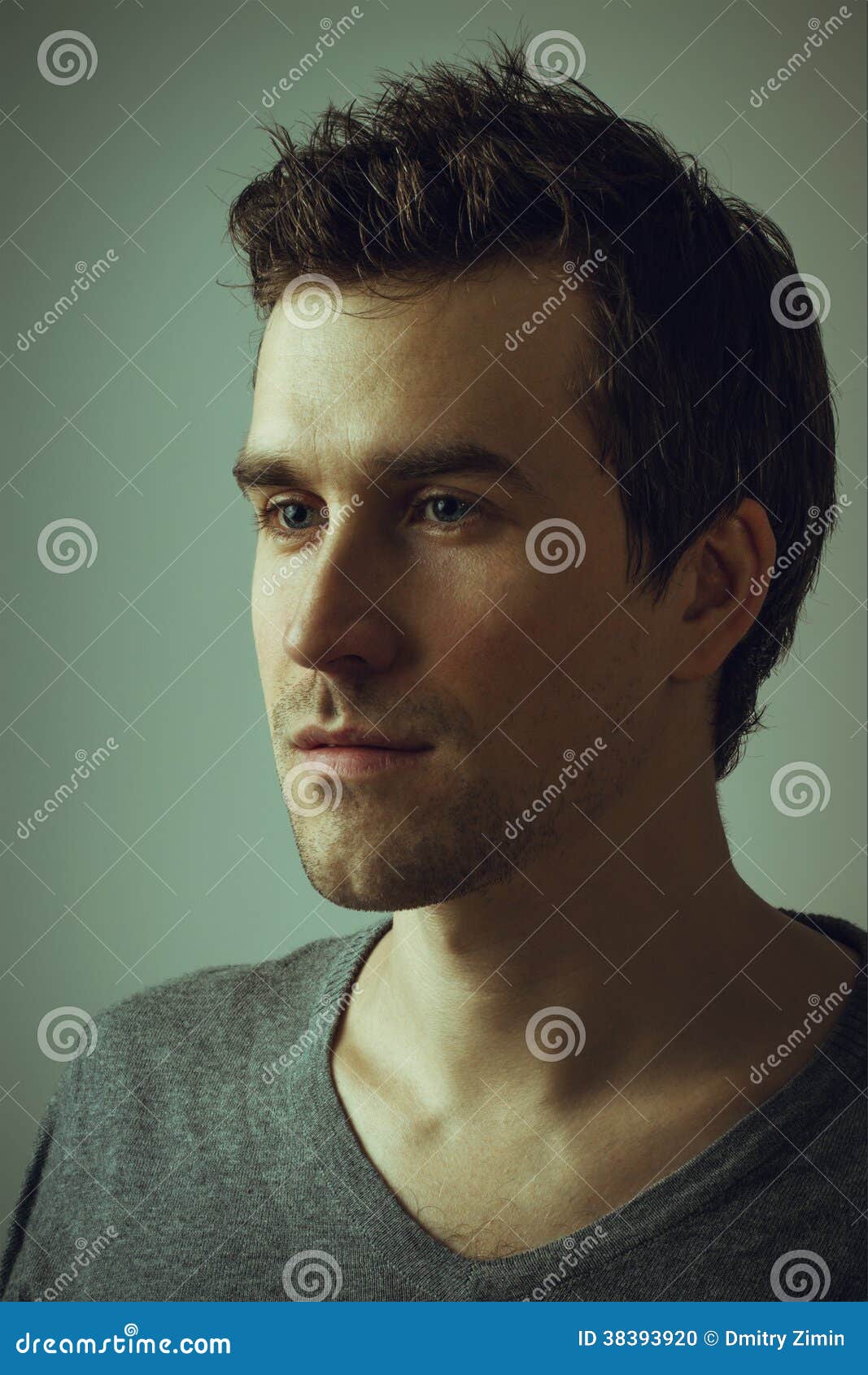 Sad man stock photo. Image of looking, filtered, male - 38393920