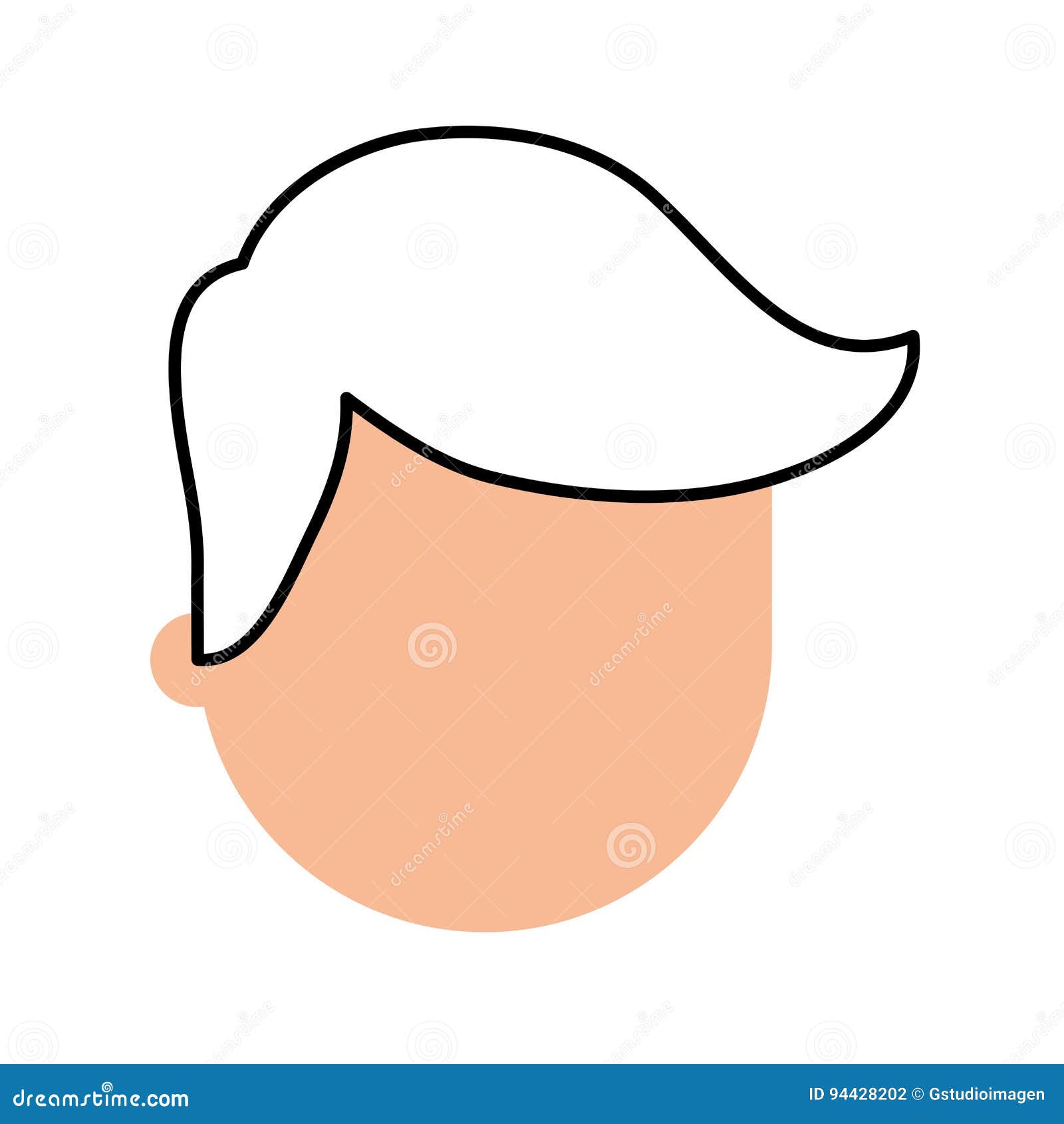 Sad man avatar character stock vector. Illustration of beautiful - 94428202