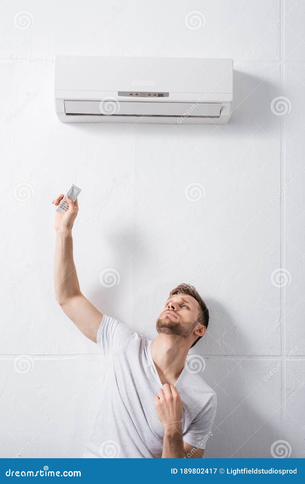 Sad Man Feeling Uncomfortable with Broken Stock Image - Image of ...