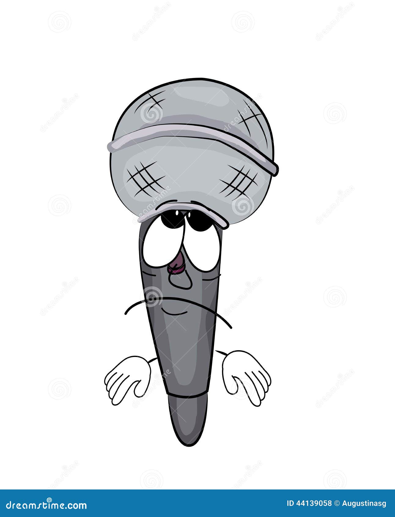 Mic Microphone Cartoon Illustration Icon | CartoonDealer.com #248766056